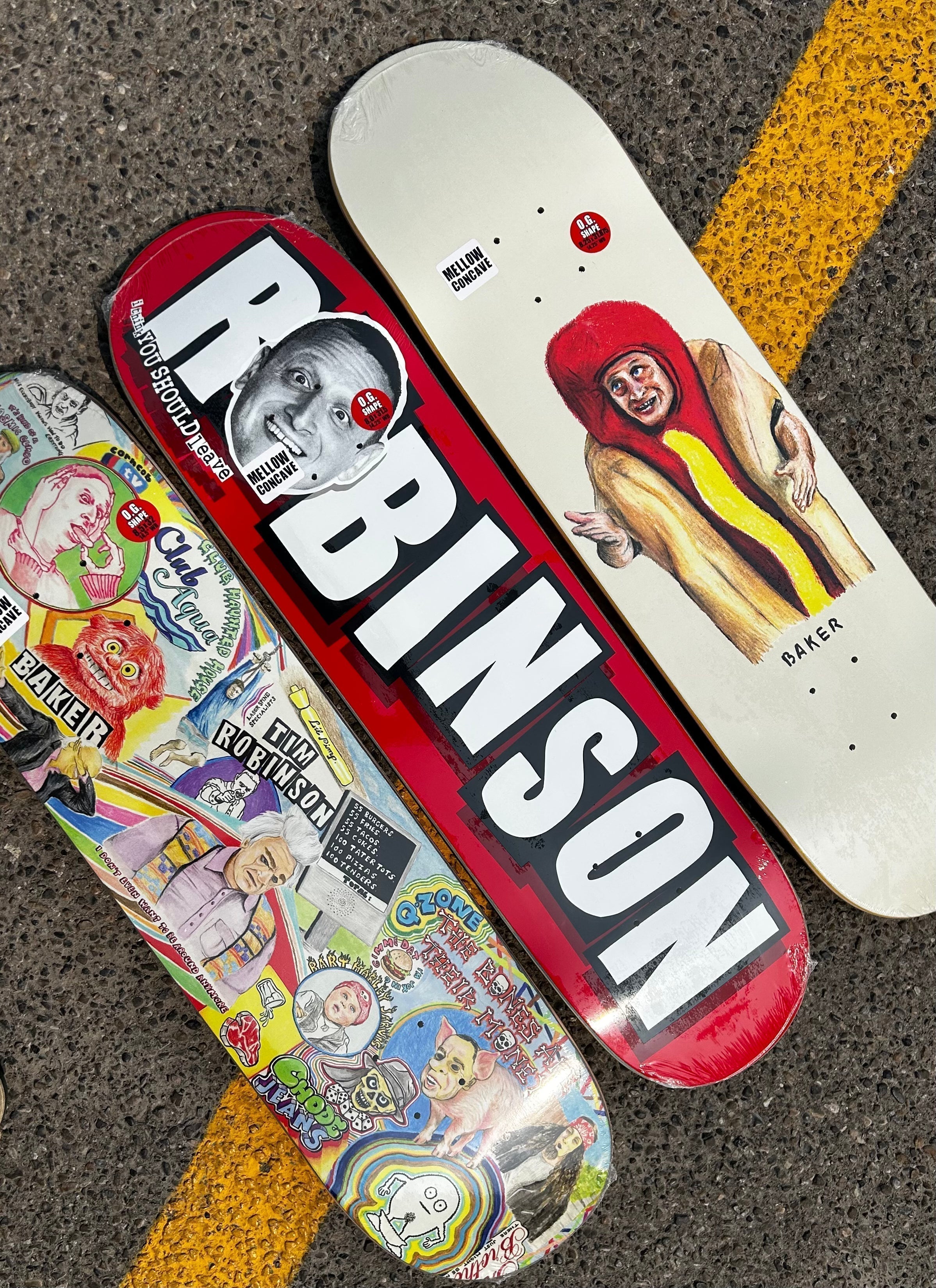Tim Robinson X Baker Skateboards – Shredz Shop Skate