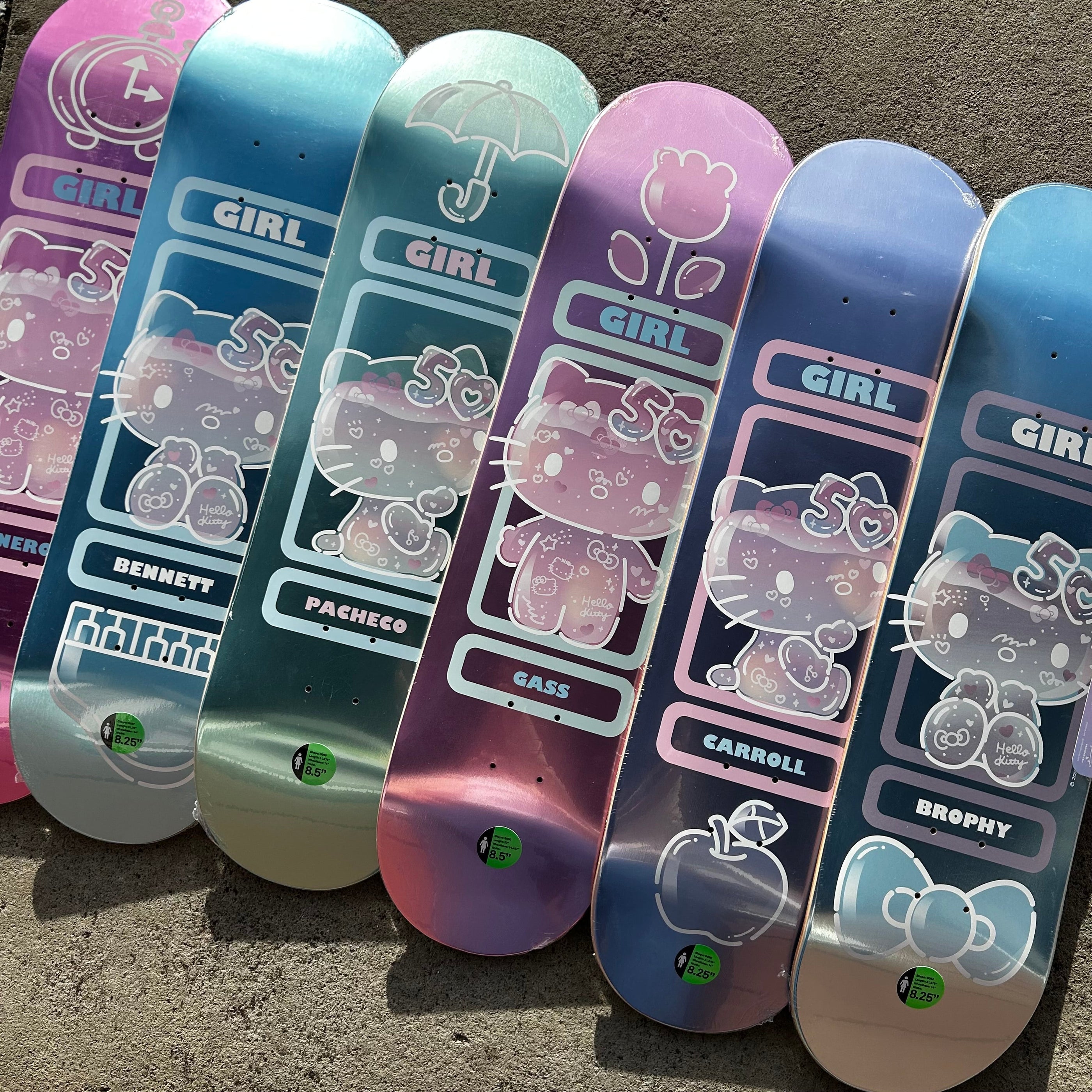 Girl X Hello Kitty 50th Anniversary Skateboards – Shredz Shop Skate