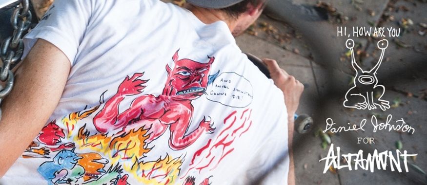 Altamont Apparel X Daniel Johnston Collaboration – Shredz Shop Skate