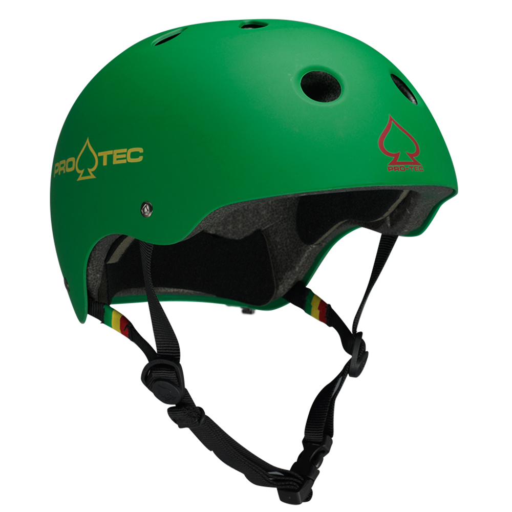 Pro-Tec Classic Certified Helmet (Green Rasta) – Shredz Skateboard Shop