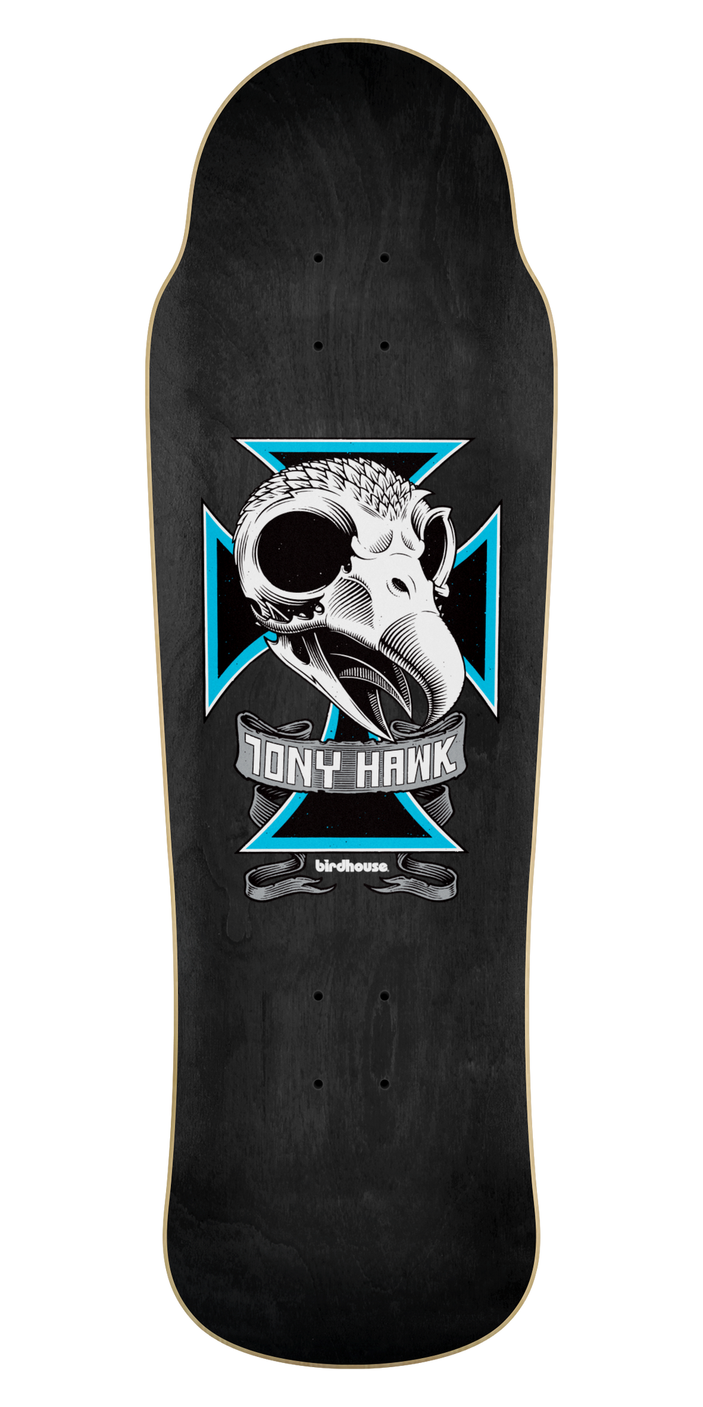 Birdhouse Tony Hawk Skull 2 Deck (9.375) – Shredz Skateboard Shop