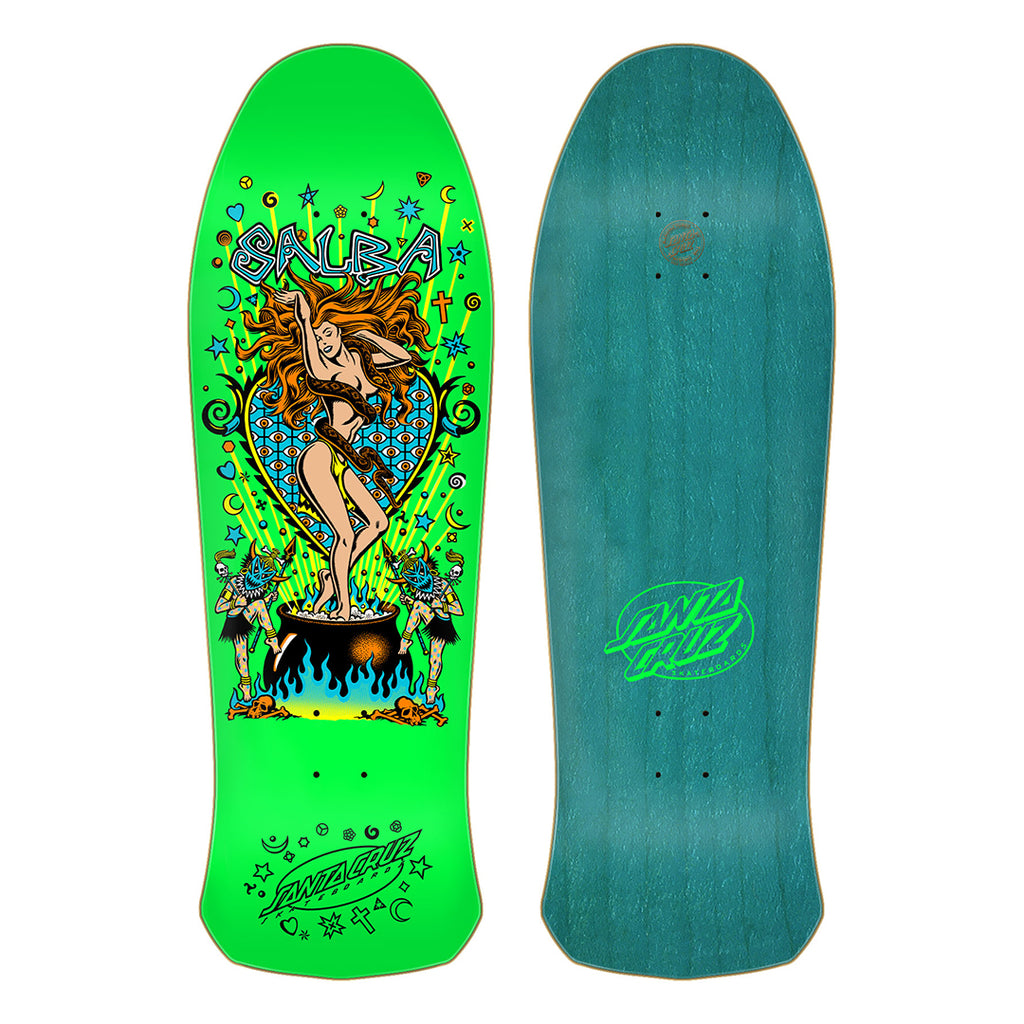 SANTA CRUZ REISSUE DECK SALBA WITCH DOCTOR 10.4x32 – Shredz Skateboard Shop