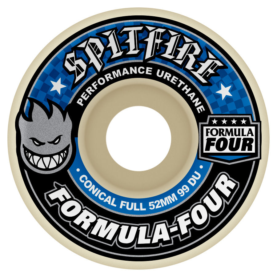 Spitfire Formula Four Conical Wheels (53mm) – Shredz Skateboard Shop